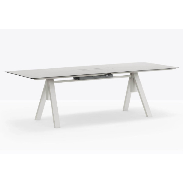 Állítható magasságú irodai asztal - PEDRALI ARKI-TABLE ...