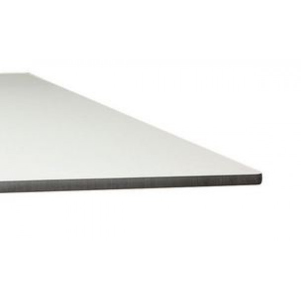HPL fehér Compact asztallap - PA WHITE COMPACT TABLE HPL ...